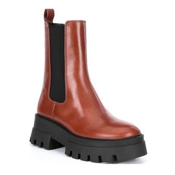 Gianni Bini | Shoes | New Gianni Bini Downtown Leather Lug Sole Chelsea ...
